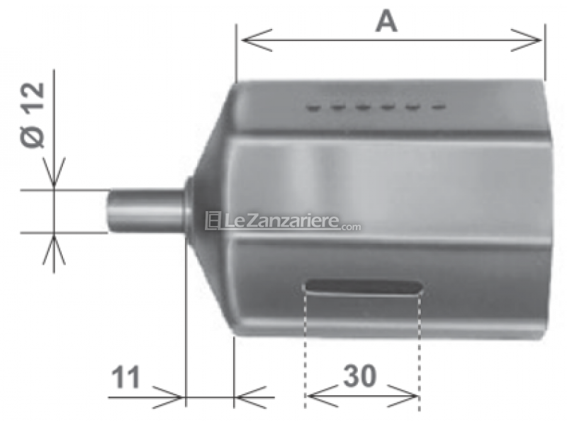 Calotta registrabile zincata Ø 60 - Stafer Rulli, pulegge, calotte e ...